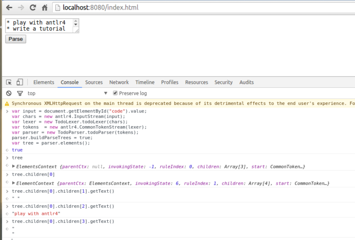 ANTLR and the web: a simple example - Strumenta ANTLR and the web: a simple example - Strumenta