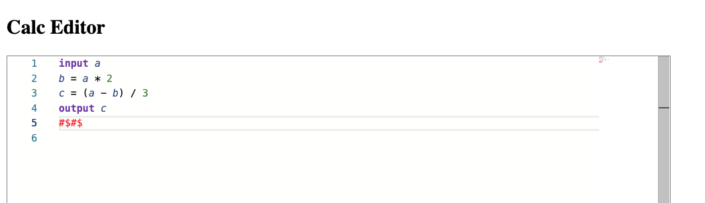 Writing a browser based editor using Monaco and ANTLR