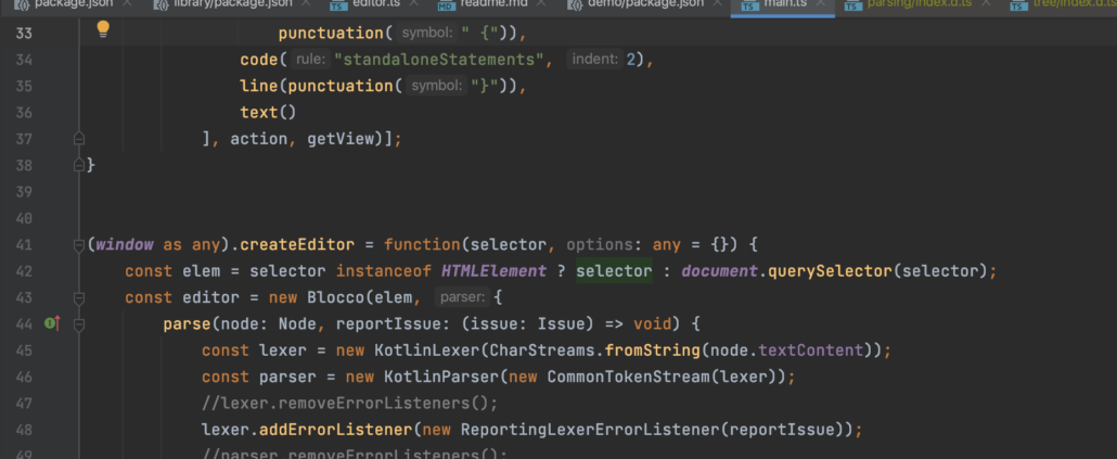 Bridging the Gap between Textual and Projectional Editors