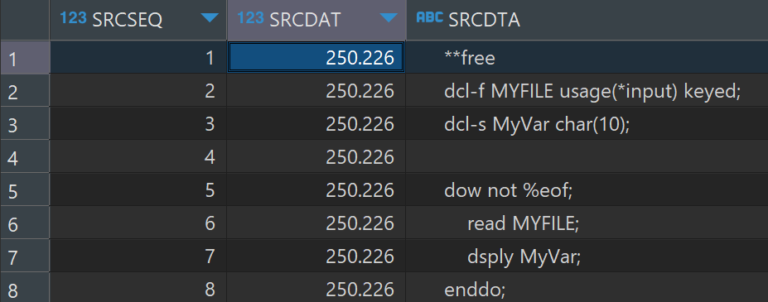 Extract RPG files from AS/400 or System i - Strumenta